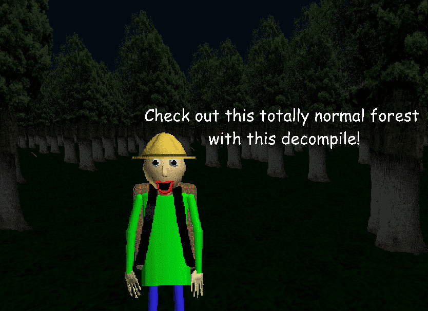 Field Trip Demo 11 Decompile Modding Tool For Baldis Basics Baldi Modding Tools