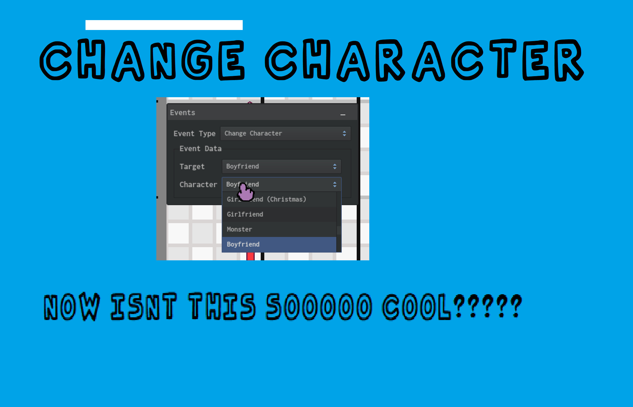 V-Slice change character event Modding Tool for Friday Night Funkin' | FNF Modding Tools