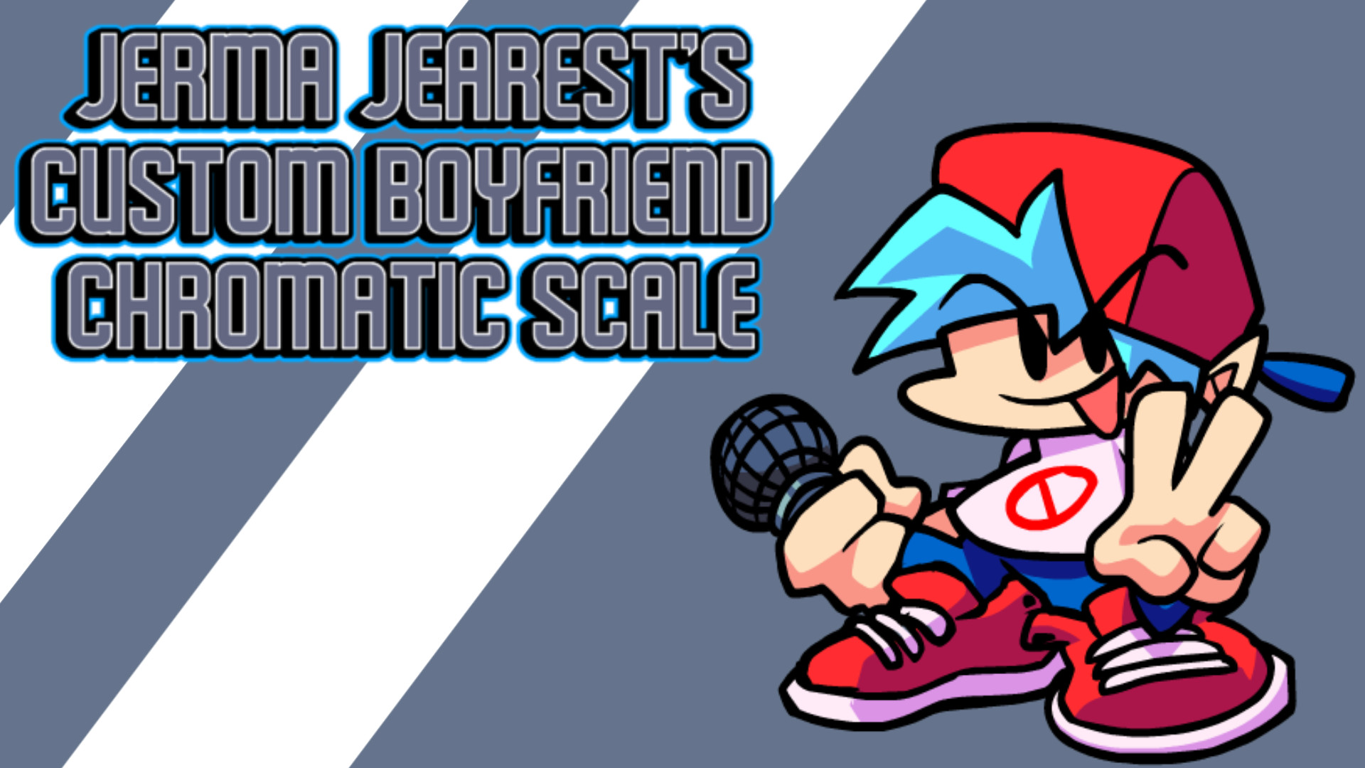 Jerma Jearest's Custom Boyfriend Chromatic Scale Modding Tool for Friday Night Funkin' | FNF ...