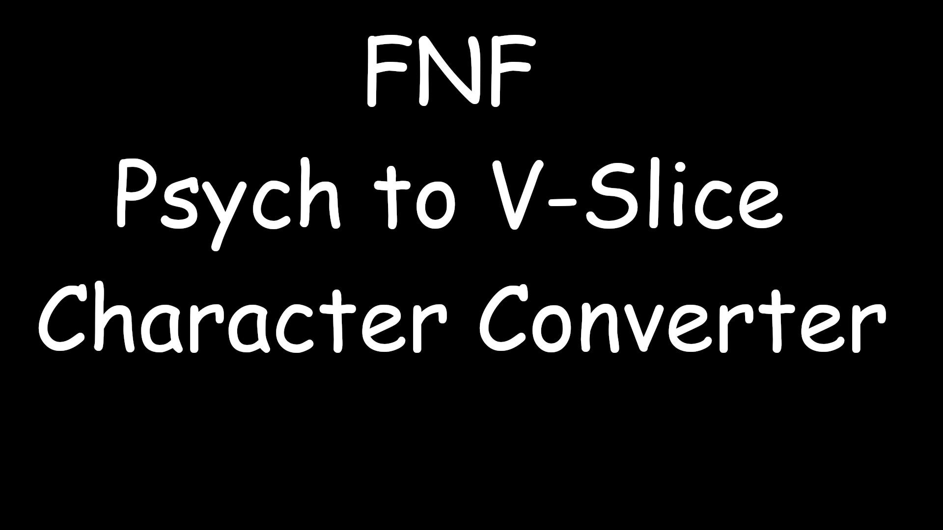 Psych Engine to V-Slice Character Converter Modding Tool for Friday Night Funkin' | FNF Modding ...