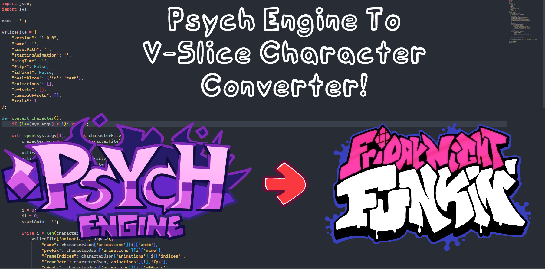 [UPDATE] Psych To V-Slice Character Converter! Modding Tool for Friday ...