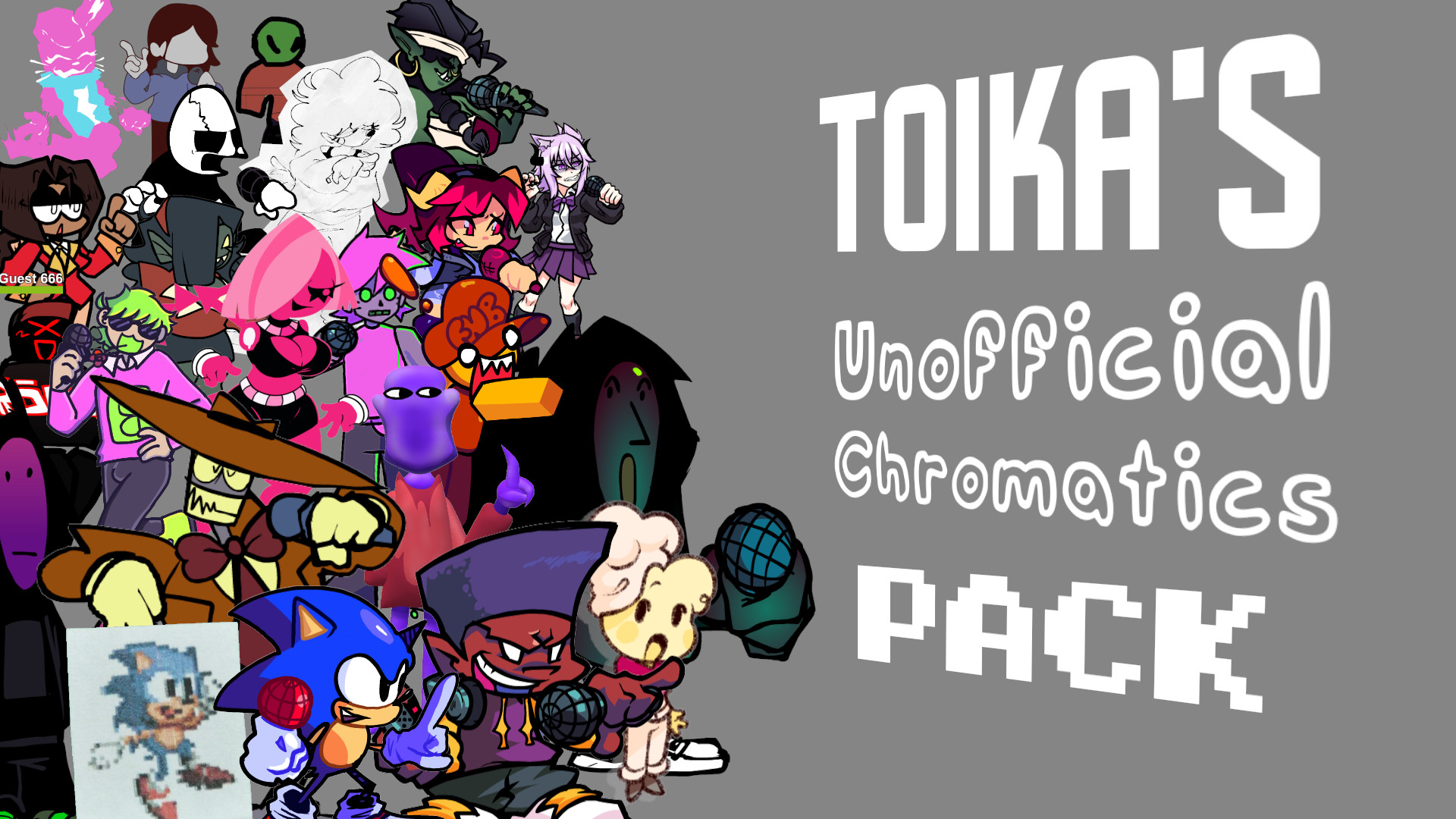 Toika's Unofficial Chromatics Pack Modding Tool for Friday Night Funkin ...