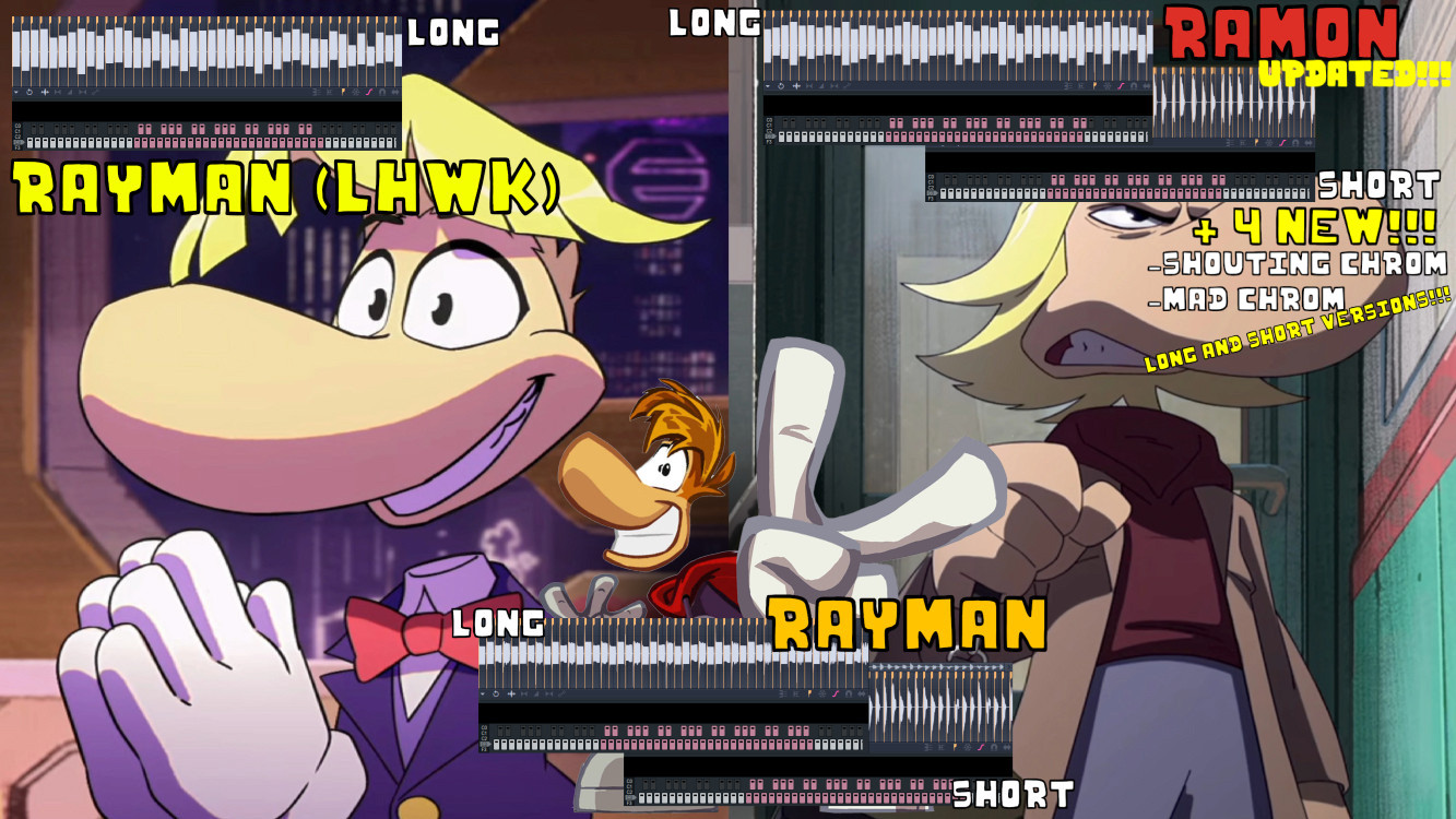 Ultimate Rayman Chromatic Scales Pack Modding Tool for Friday Night ...