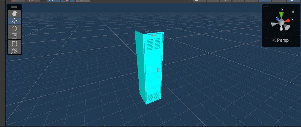 Blue Locker Prefab Modding Tool for Baldi's Basics | Baldi Modding Tools