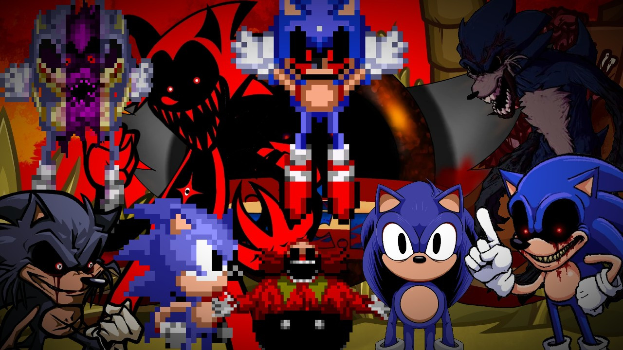 Cube Custom Sonic.exe Chromatics!! Modding Tool for Friday Night Funkin ...