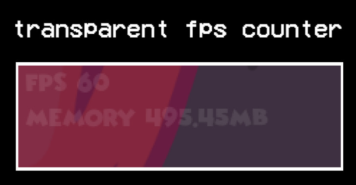 Transparent FPS Counter! Modding Tool for Friday Night Funkin' | FNF ...