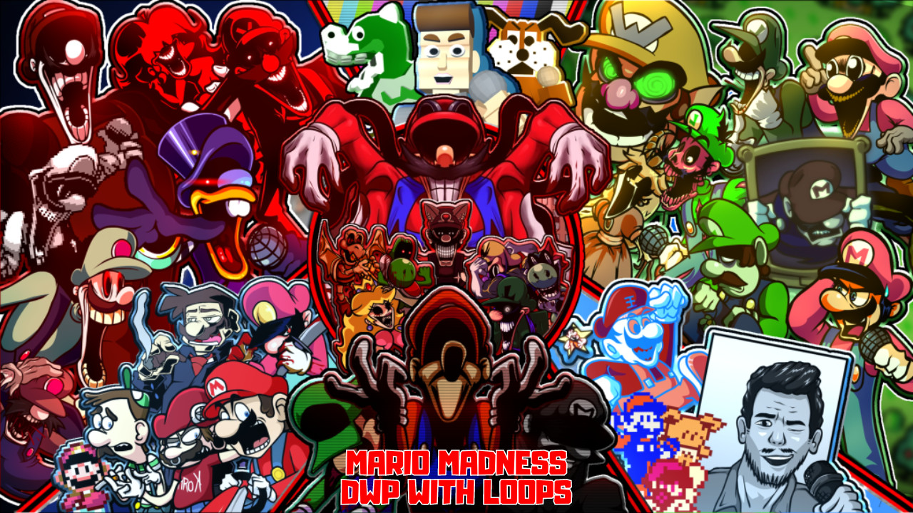 Mario Madness DWP WITH LOOPS Modding Tool for Friday Night Funkin' | FNF Modding Tools
