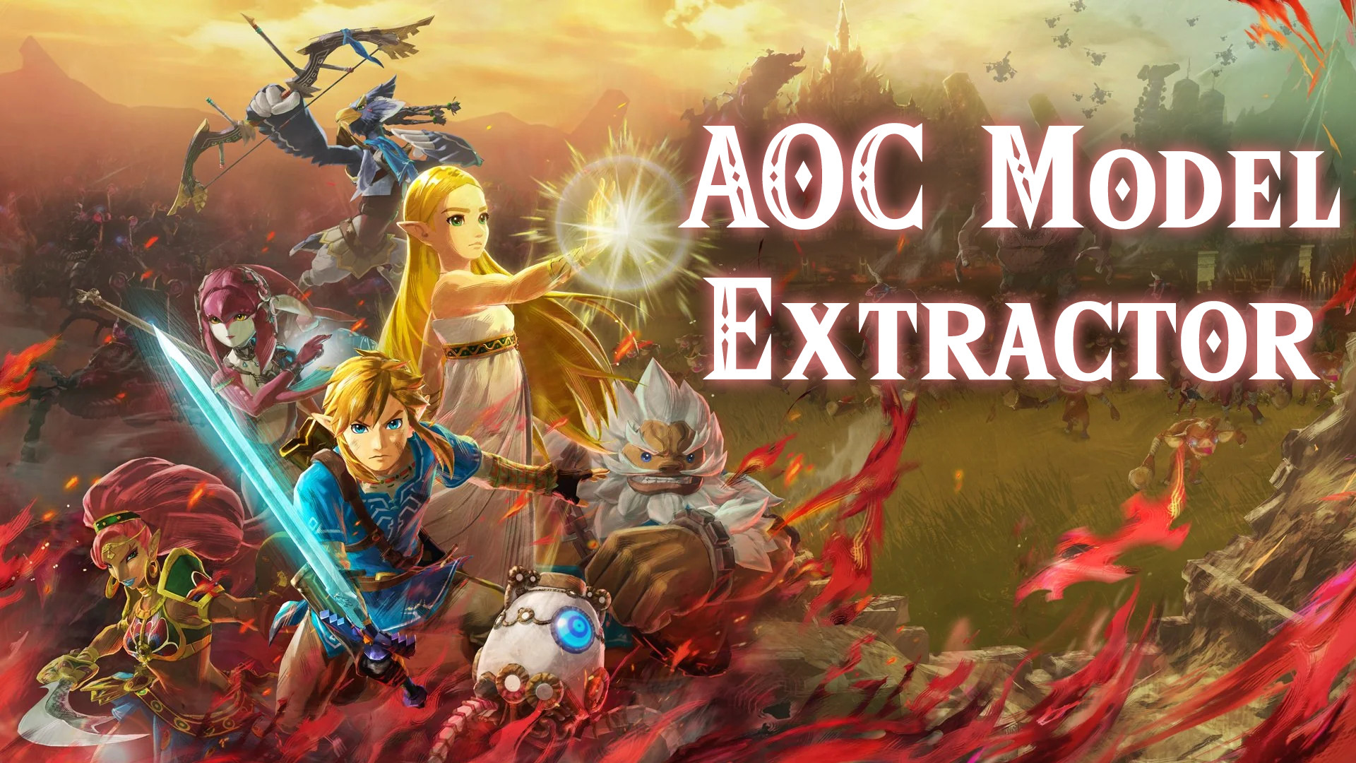 Age of Calamity Model Extractor Modding Tool for Hyrule Warriors: Age ...