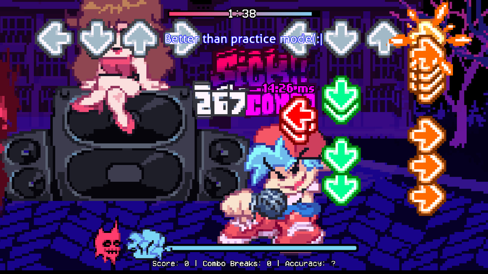 Gradient Time Bar (Like Doki Doki Takeover Plus) Modding Tool for Friday Night Funkin' | FNF ...