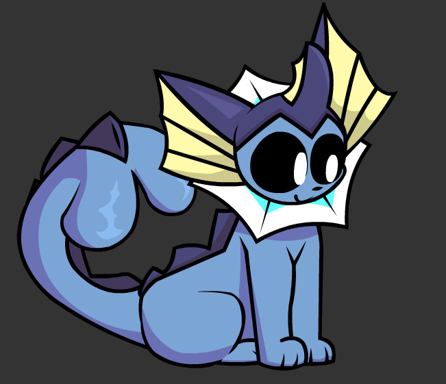 Vee Funkin': Vaporeon FLA recreation Modding Tool for Friday Night ...