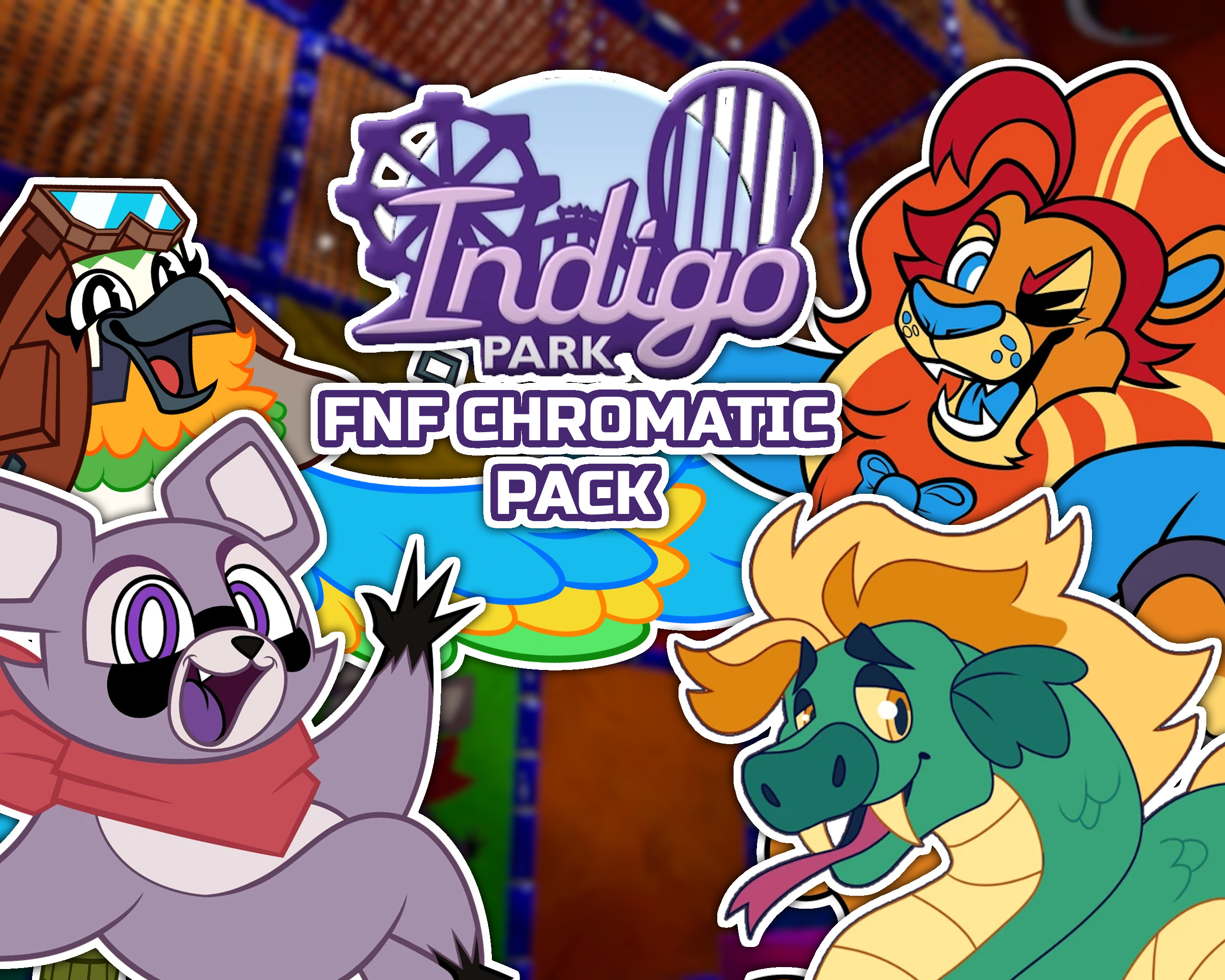 Indigo Park Chromatic Pack Modding Tool for Friday Night Funkin' | FNF ...