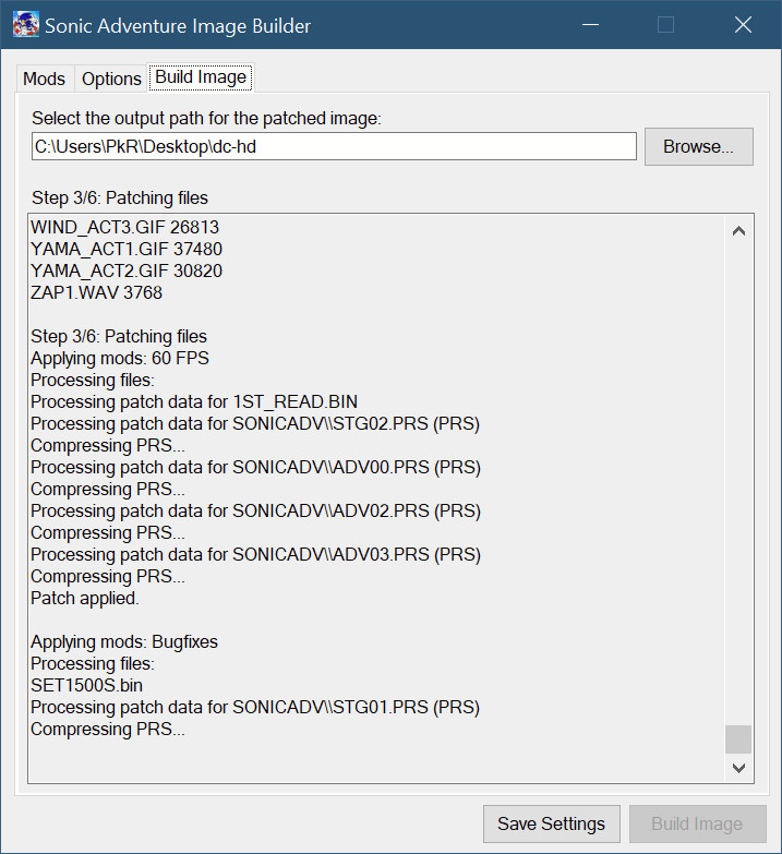 Sonic Adventure ImageBuider Modding Tool for Sonic Adventure (1998) | SA(DC) Modding Tools