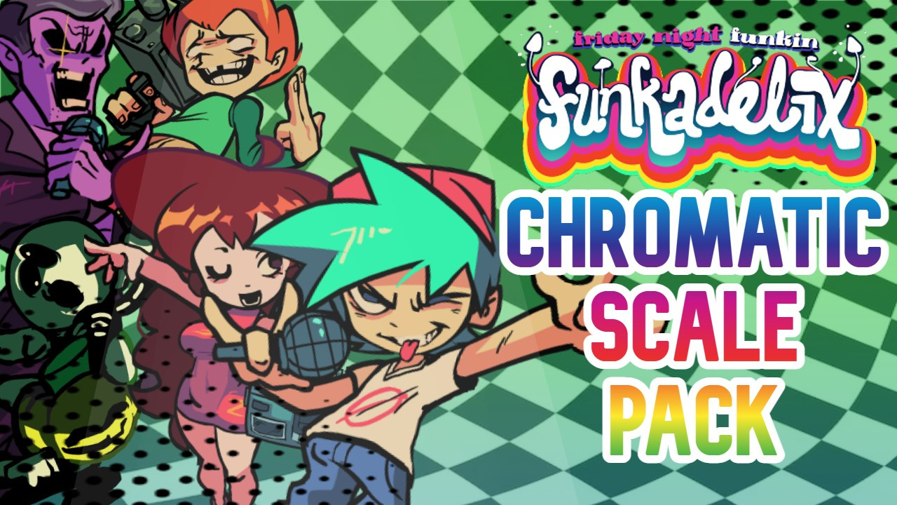 FNF: FUNKADELIX Chromatic Scales Pack! Modding Tool for Friday Night Funkin' | FNF Modding Tools