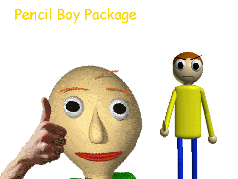 Pencil Boy Package Modding Tool for Baldi's Basics | Baldi Modding Tools