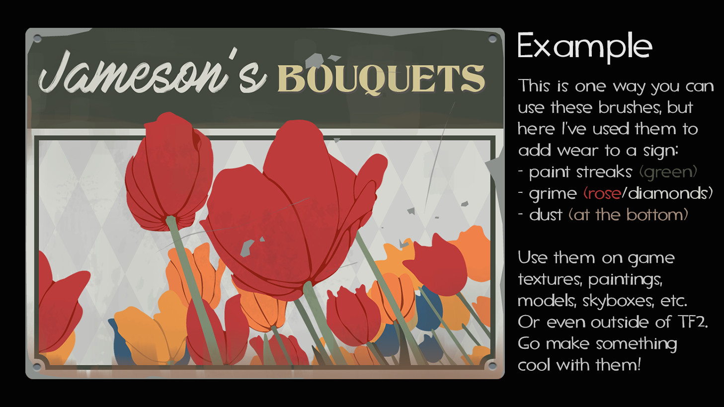 70 Paint Brush Pack Modding Tool for Team Fortress 2 | TF2 Modding Tools