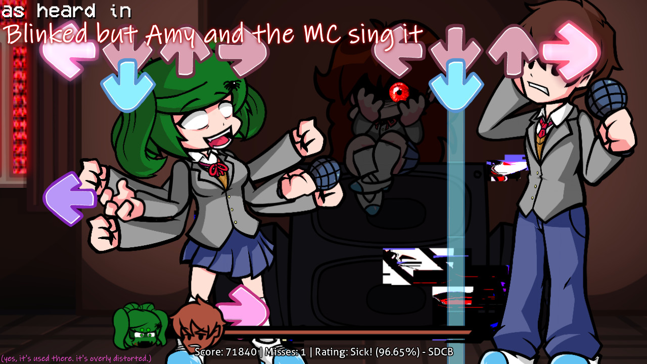 Retuned Old Amy/Pauline Chromatic Modding Tool for Friday Night Funkin ...