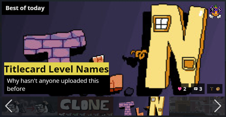 Titlecard Level Names Modding Tool for Pizza Tower | PT Modding Tools