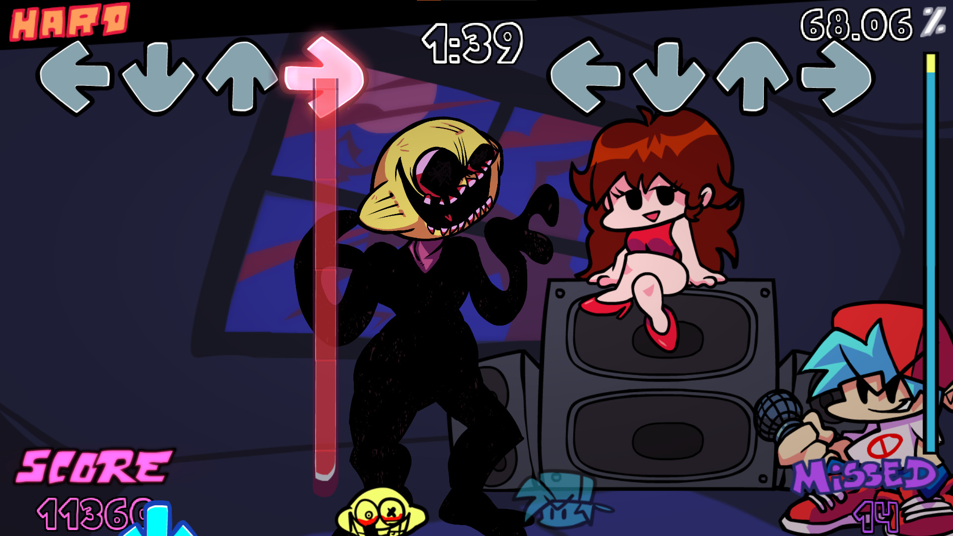 Daydream HUD! (New UI) Modding Tool for Friday Night Funkin' | FNF ...