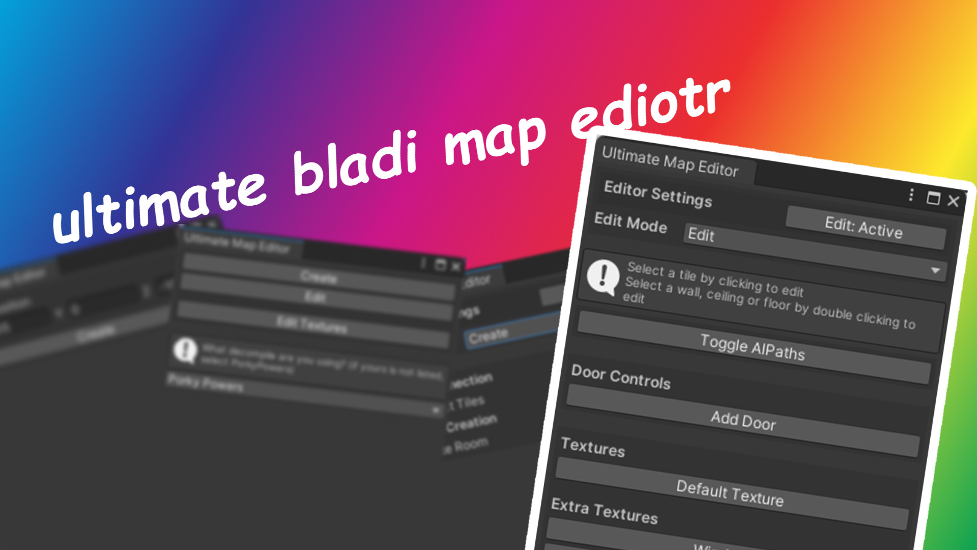Ultimate Baldi Map Editor Tool Modding Tool for Baldi's Basics | Baldi ...