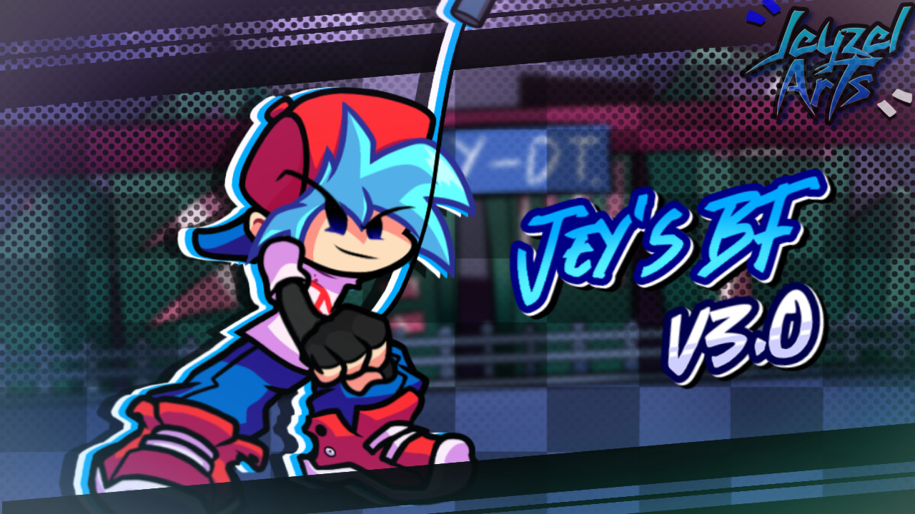 Jey's BF V3.0 Skin! Modding Tool for Friday Night Funkin' | FNF Modding ...