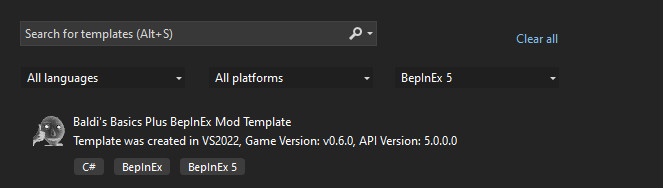 (Template) Baldi's Basics Plus BepInEx Mod Project Modding Tool for ...