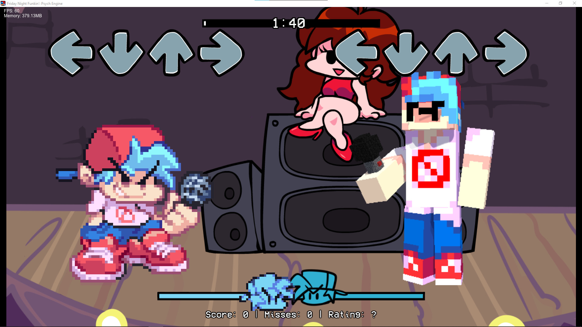 bf minecraft sprite Modding Tool for Friday Night Funkin' | FNF Modding ...