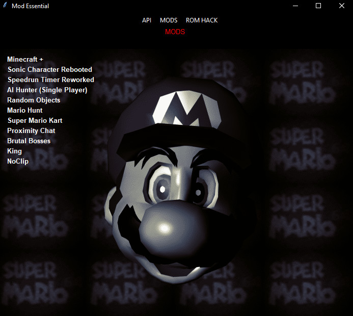 SM64-COOP MOD LOADER Modding Tool for Super Mario 64 PC Port | SM64 PC ...