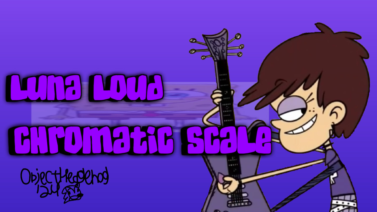 Luna Loud Chromatic Scale Modding Tool for Friday Night Funkin' | FNF ...