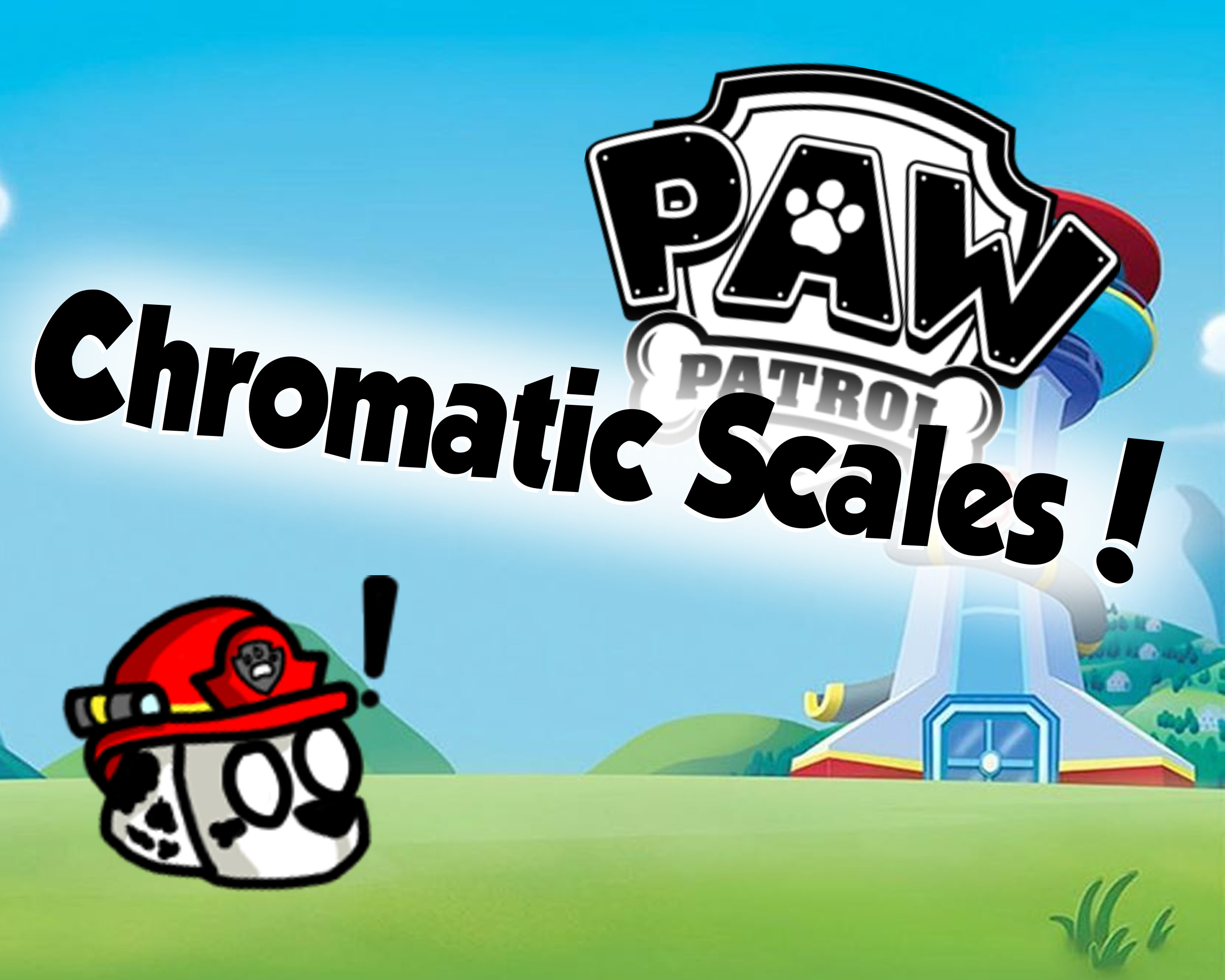 Paw Patrol Chromatic Scales! Modding Tool for Friday Night Funkin ...