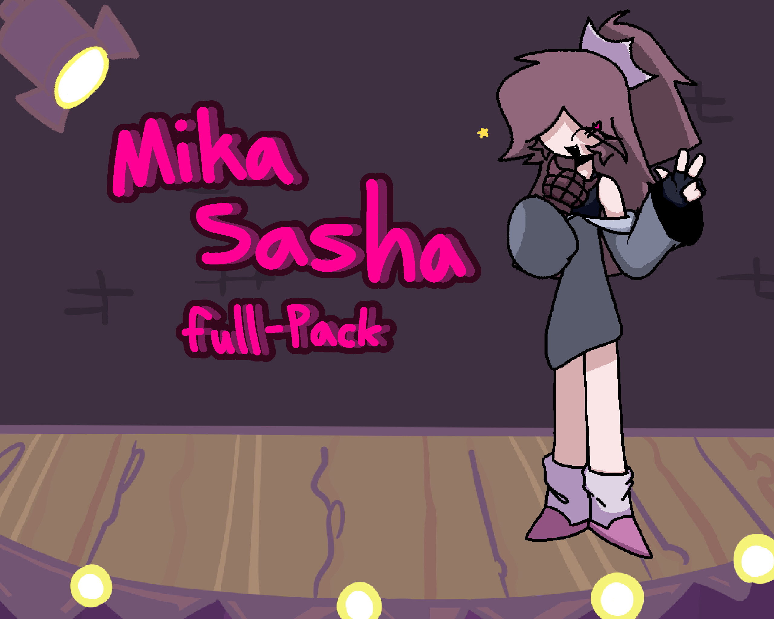 Mika Sasha-full pack Modding Tool for Friday Night Funkin' | FNF ...