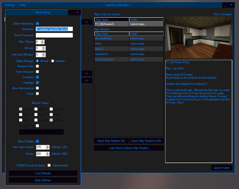 Lambda Loader Modding Tool for Half-Life | HL Modding Tools