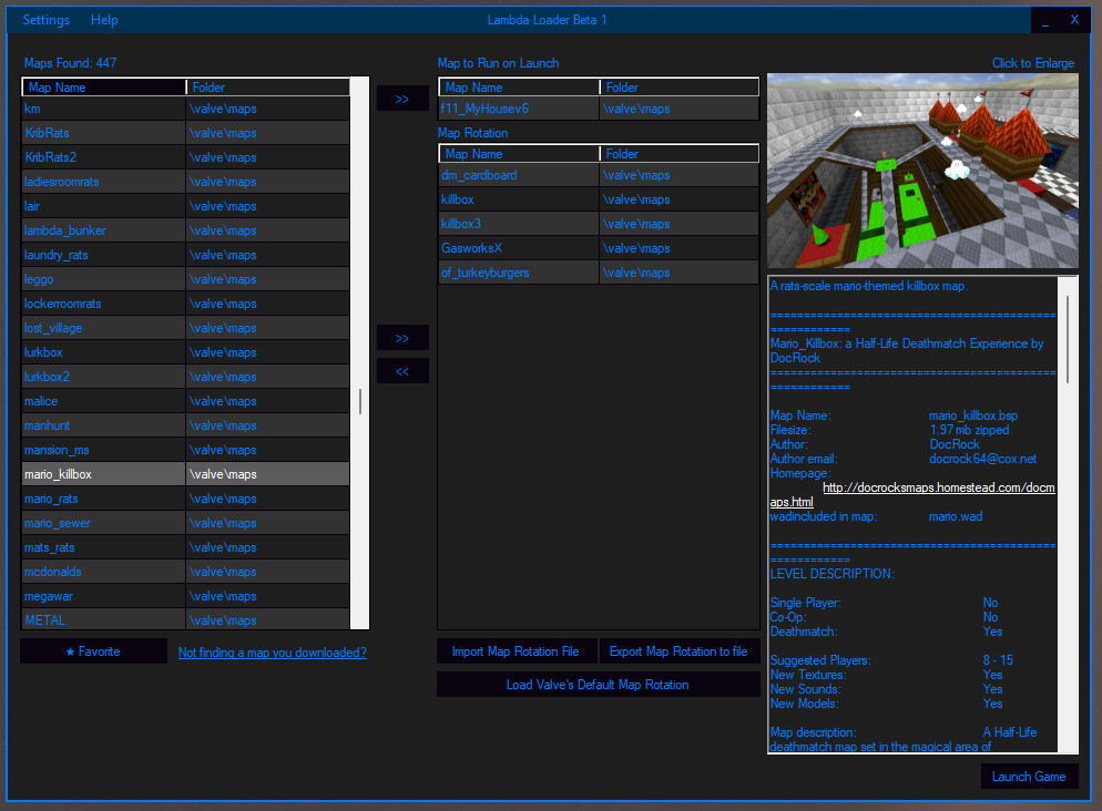 Lambda Loader Modding Tool for Half-Life | HL Modding Tools