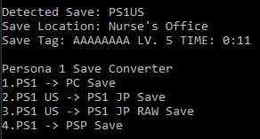 Persona 1 (PSP) Save Editor and Converter Modding Tool for Shin Megami ...