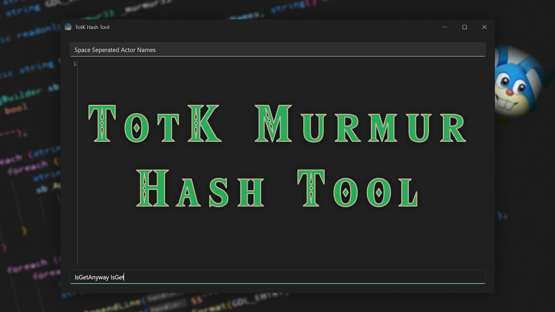TotK Murmur Hash Tool Modding Tool for The Legend of Zelda: Tears of the Kingdom | TOTK Modding ...