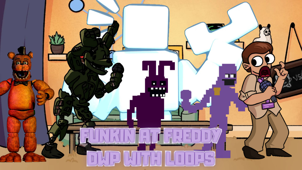 Funkin At Freddy DWP WITH LOOPS Modding Tool for Friday Night Funkin' | FNF Modding Tools