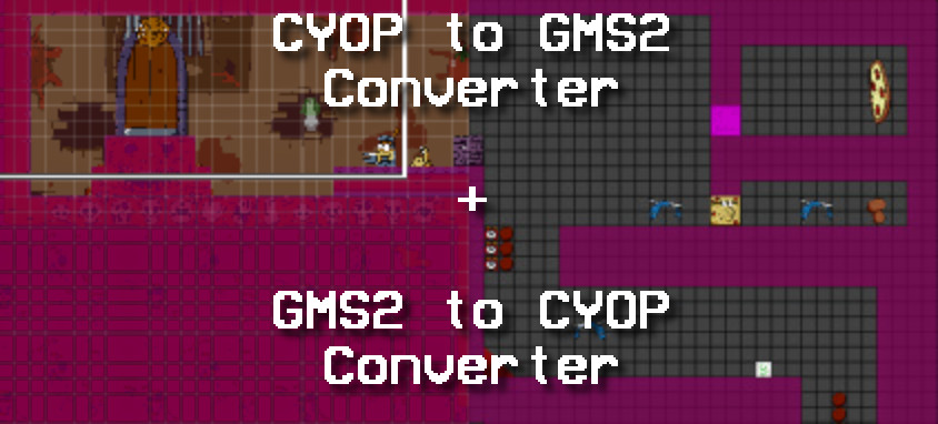 CYOP to GMS2 (and vice versa) Modding Tool for Pizza Tower | PT Modding ...