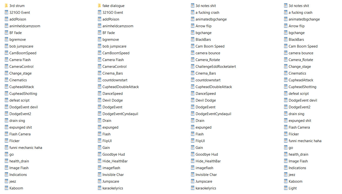 Script/Events Pack (for psych engine) Modding Tool for Friday Night ...