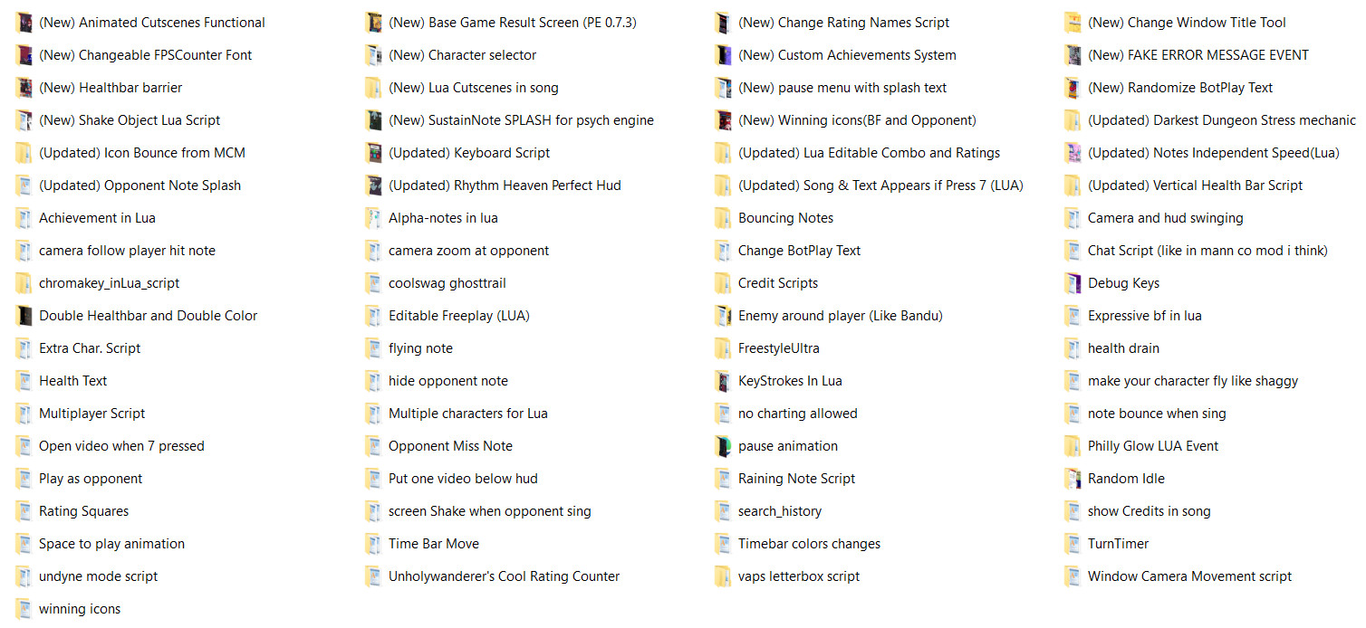 Script/Events Pack (for psych engine) Modding Tool for Friday Night ...