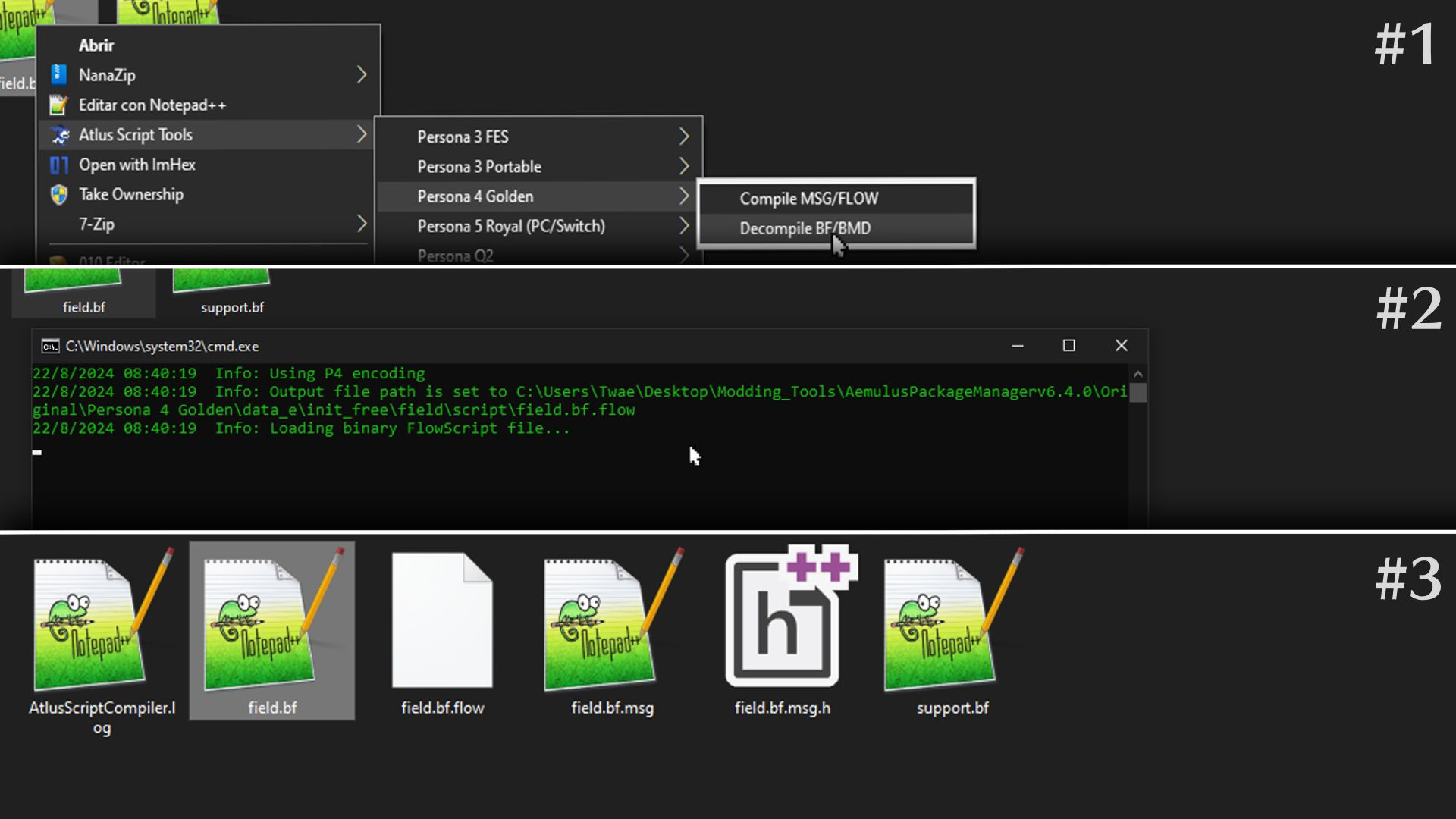 Atlus Quick Menu Compile Modding Tool for Persona 5 Royal (PC) | P5R (PC) Modding Tools