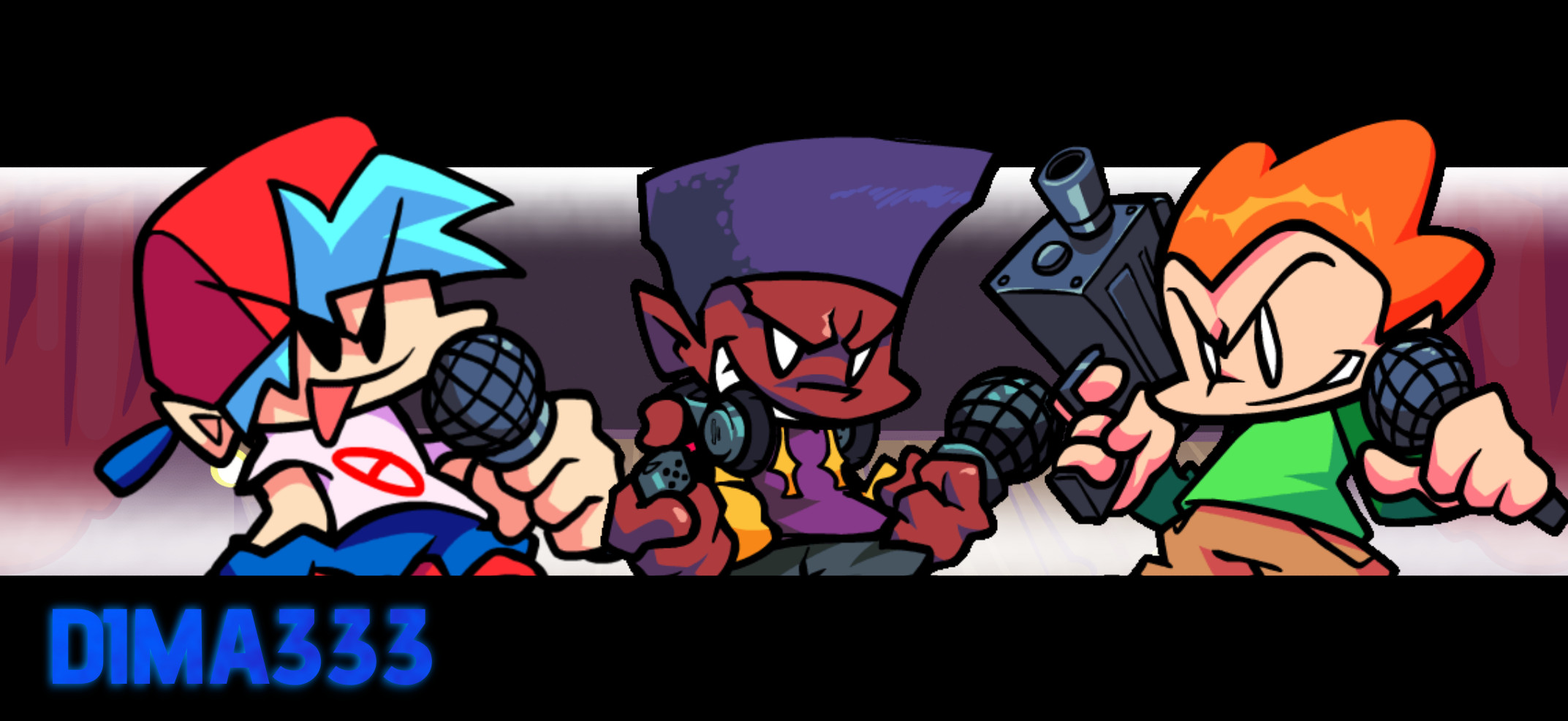 fnf Boyfriend , Pico and Darnell chromatic scales Modding Tool for ...