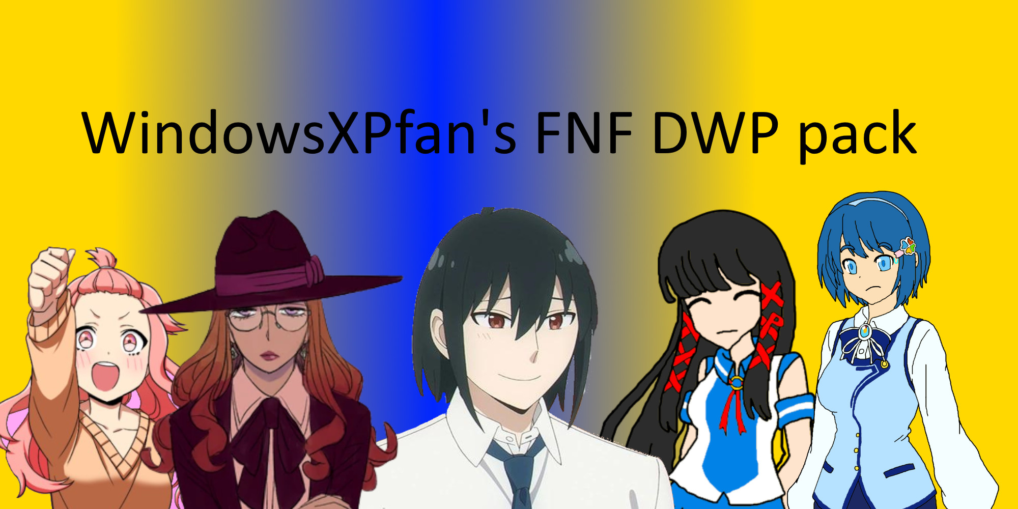 WindowsXPfan's FNF DWP pack Modding Tool for Friday Night Funkin' | FNF ...