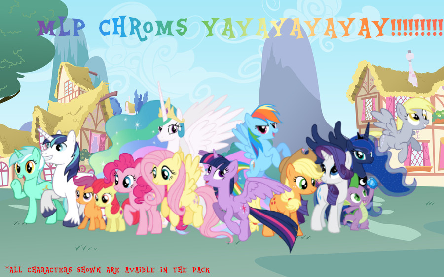 MLP Chroms Pack Modding Tool for Friday Night Funkin' | FNF Modding Tools