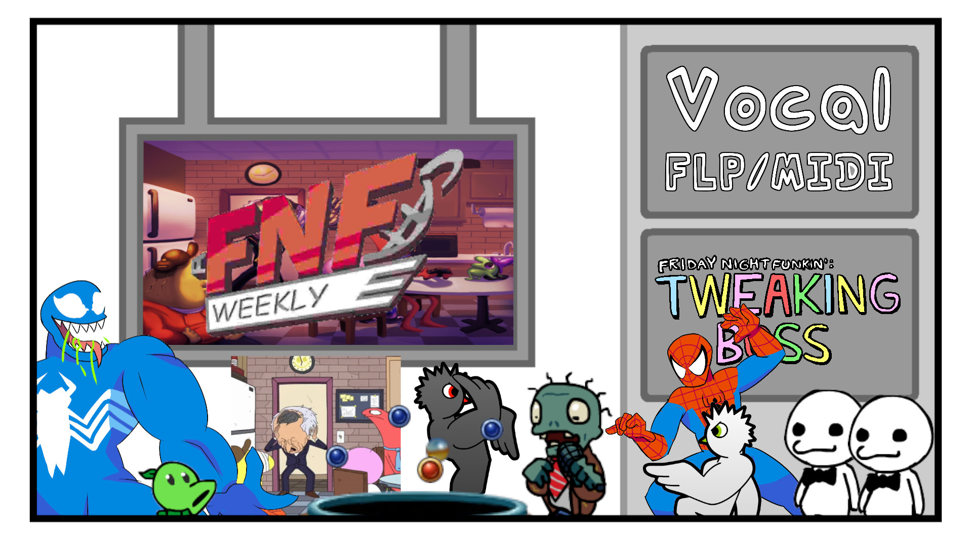 FNF Weekly Vocal FLP/MIDI Modding Tool for Friday Night Funkin' | FNF ...