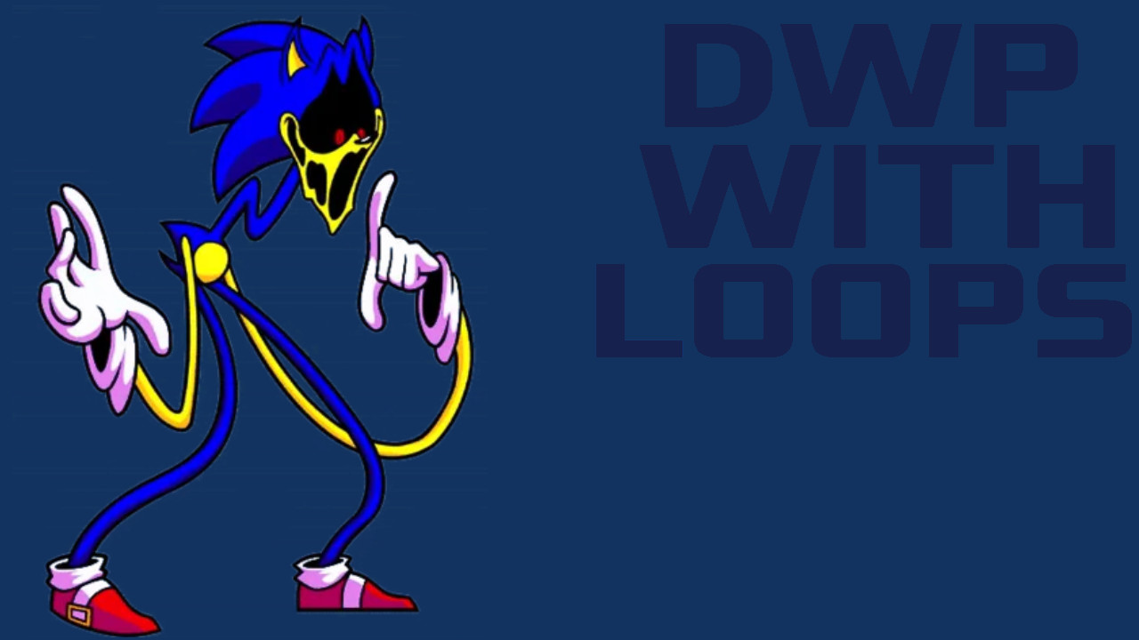Sonic RE-RUN (Custom) DWP With Loops Modding Tool for Friday Night Funkin' | FNF Modding Tools