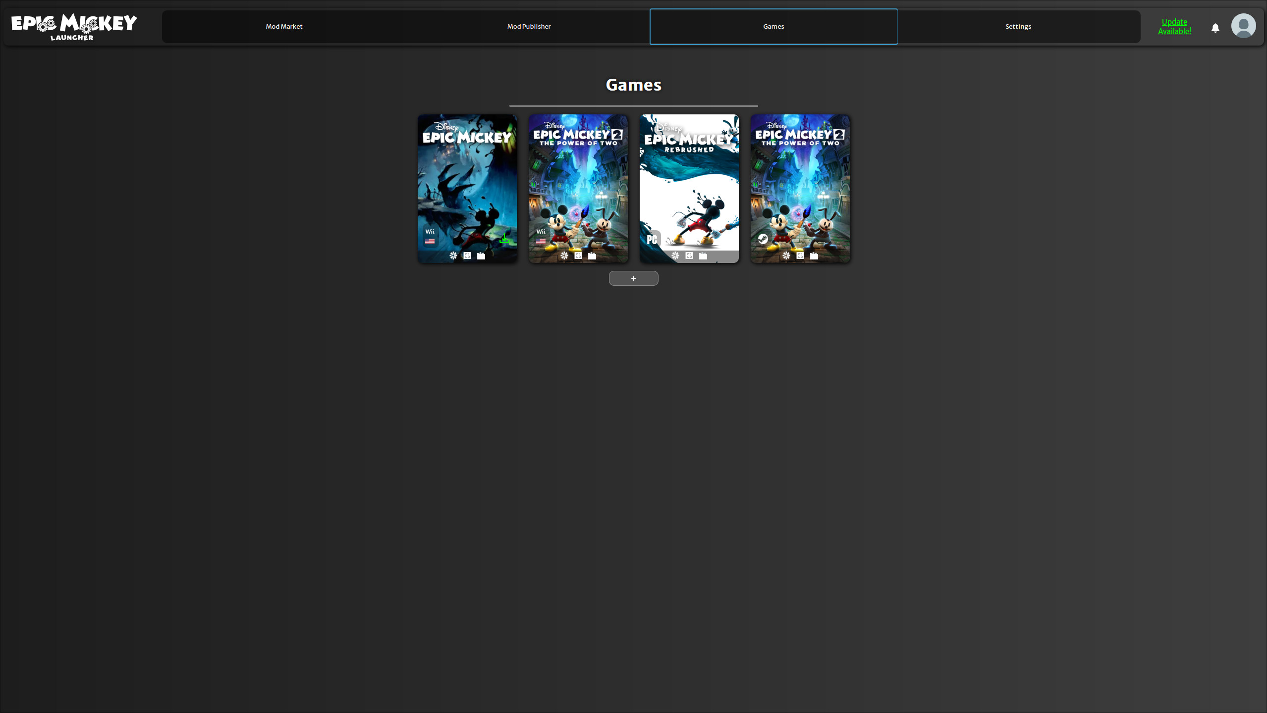 Epic Mickey Launcher Modding Tool for Epic Mickey: Rebrushed | EM1B Modding Tools