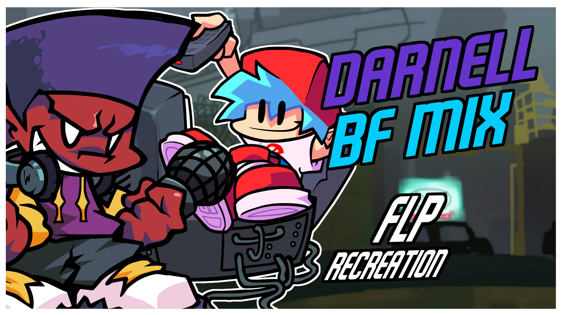 Darnell FNF OG AND BF MIX Modding Tool for Friday Night Funkin' | FNF ...