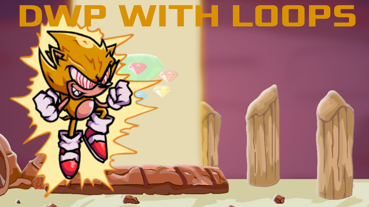 Fleetway Super Sonic (Custom) DWP With Loops Modding Tool for Friday Night Funkin' | FNF Modding ...