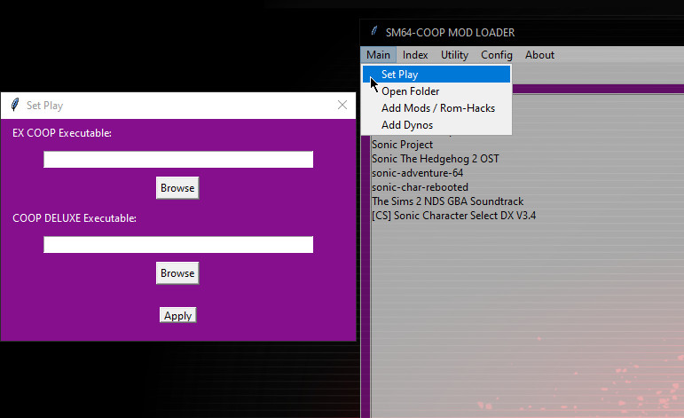 SM64-COOP MOD LOADER Modding Tool for Super Mario 64 PC Port | SM64 PC ...
