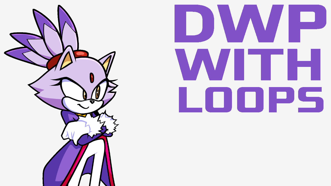 Blaze The Cat (Custom) DWP With Loops Modding Tool for Friday Night ...