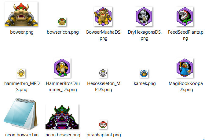 Character UI Files Modding Tool for Mario Party DS | MPDS Modding Tools